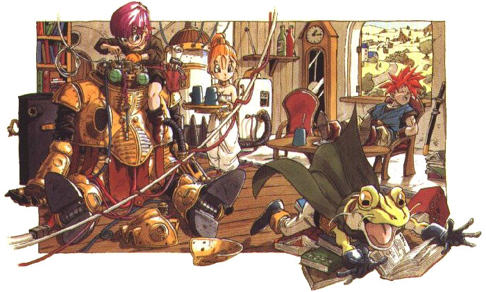 Chrono Trigger Concept Art