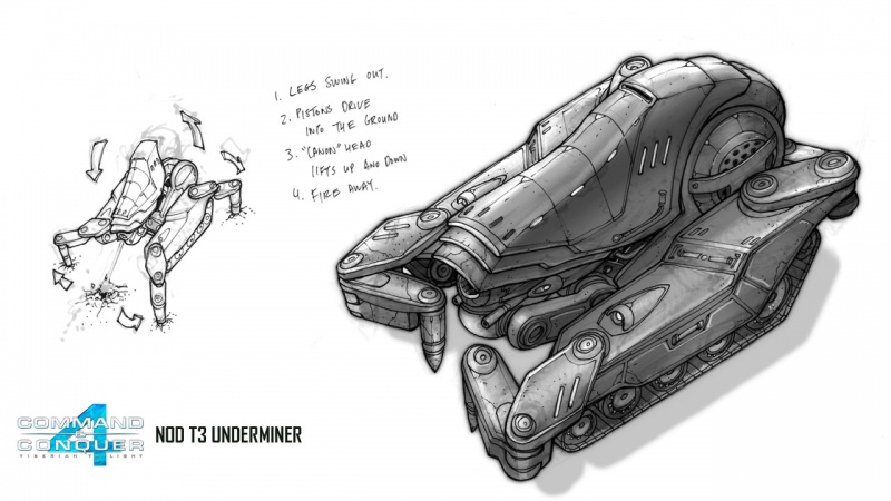 Command & Conquer 4: Tiberian Twilight Concept Art