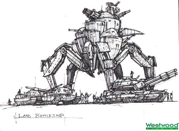 Command & Conquer: Red Alert 2 Concept Art