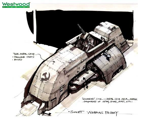 Command & Conquer: Red Alert 2 Concept Art
