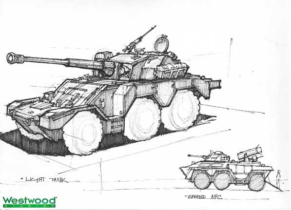 Command & Conquer: Red Alert 2 Concept Art