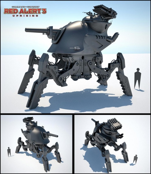 Command & Conquer: Red Alert 3 Uprising Concept Art