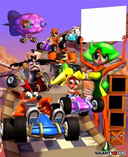 Crash Team Racing Nitro-Fueled Concept Art