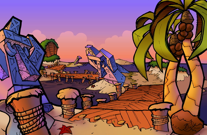 Crash Team Racing Nitro-Fueled Concept Art