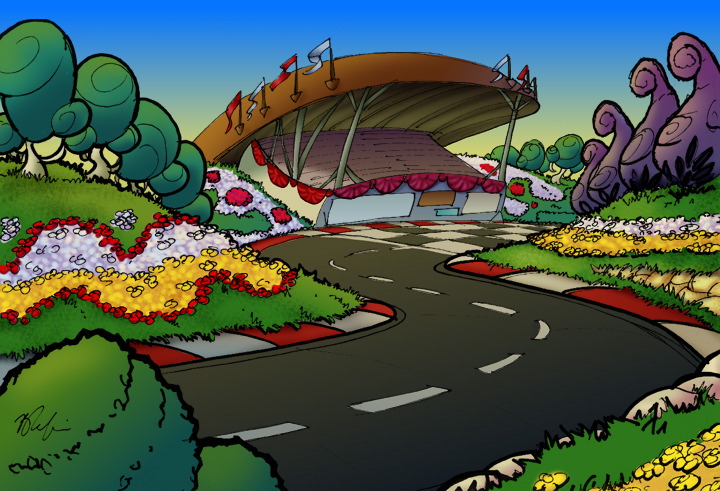 Crash Team Racing Nitro-Fueled Concept Art