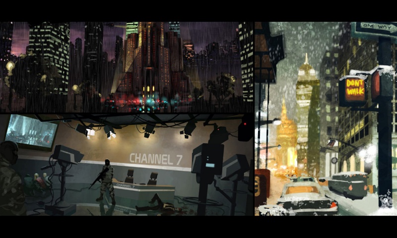 Dead to Rights: Retribution Concept Art