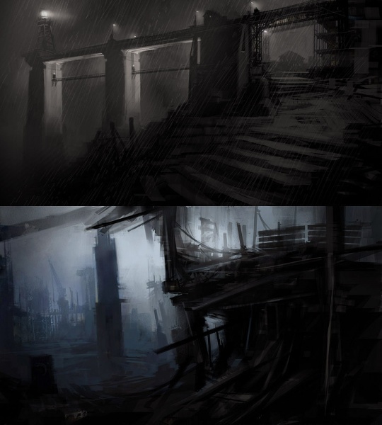 Dead to Rights: Retribution Concept Art
