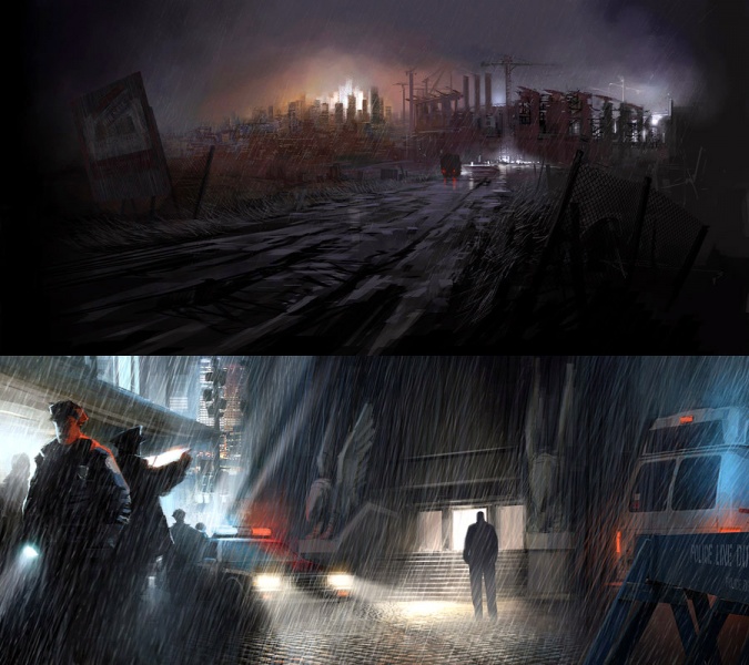 Dead to Rights: Retribution Concept Art