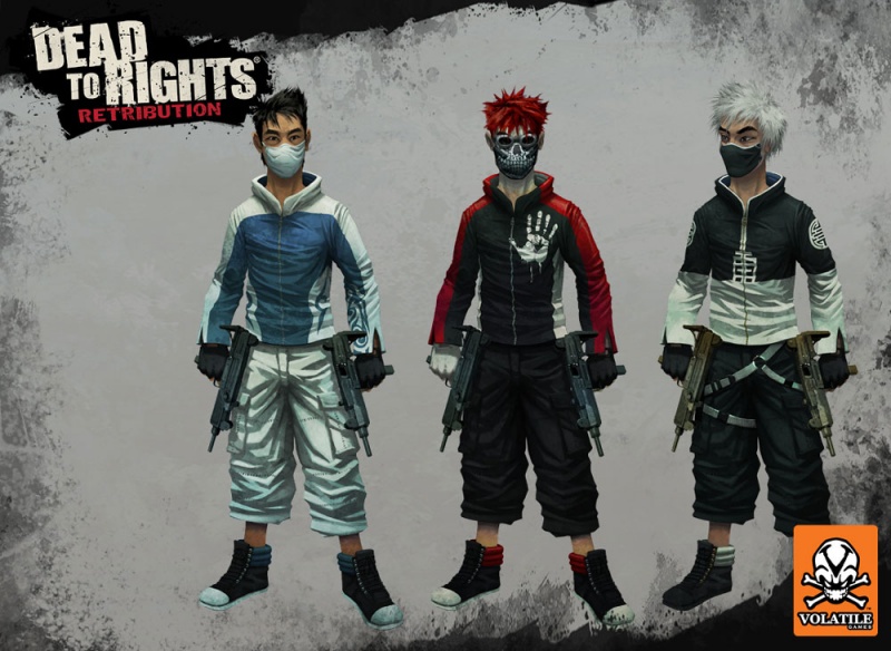 Dead to Rights: Retribution Concept Art