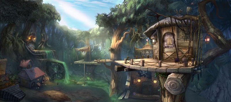Disney Epic Mickey 2: The Power of Two Concept Art
