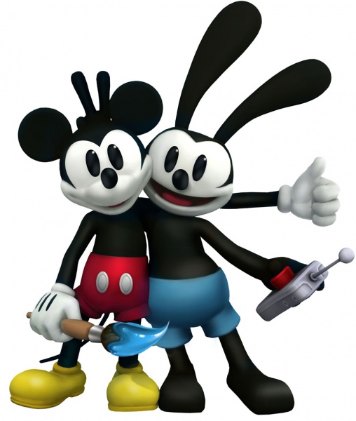Disney Epic Mickey 2: The Power of Two Concept Art