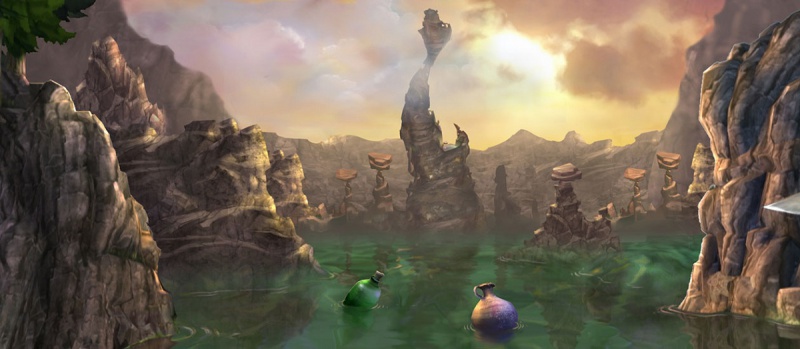 Disney Epic Mickey 2: The Power of Two Concept Art