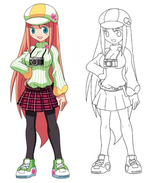 Doki Doki Majo Shinpan! (Import) Concept Art