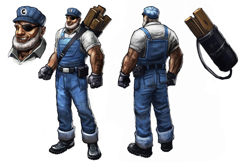 Eat Lead: The Return of Matt Hazard Concept Art