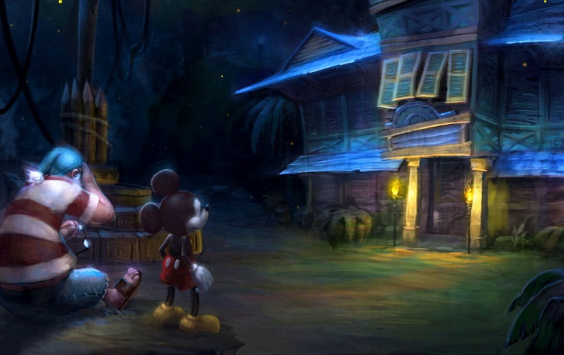 Disney Epic Mickey Concept Art