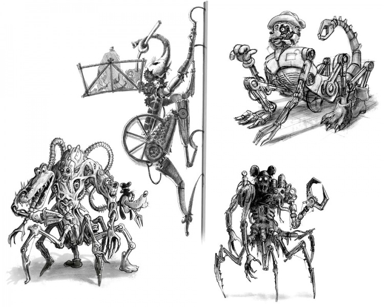 Disney Epic Mickey Concept Art