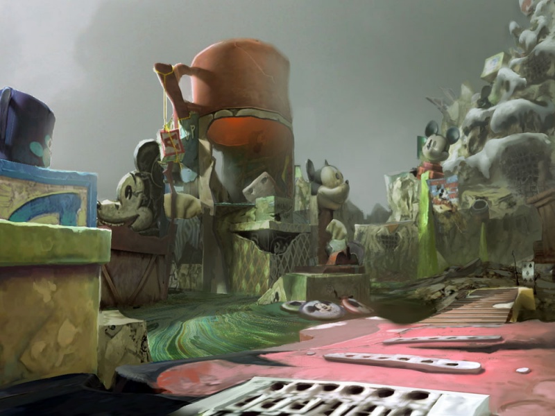 Disney Epic Mickey Concept Art
