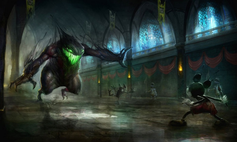Disney Epic Mickey Concept Art