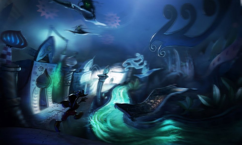 Disney Epic Mickey Concept Art