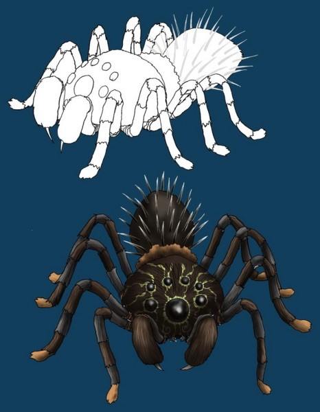 Escape from Bug Island Concept Art