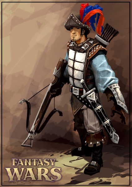 Fantasy Wars Concept Art