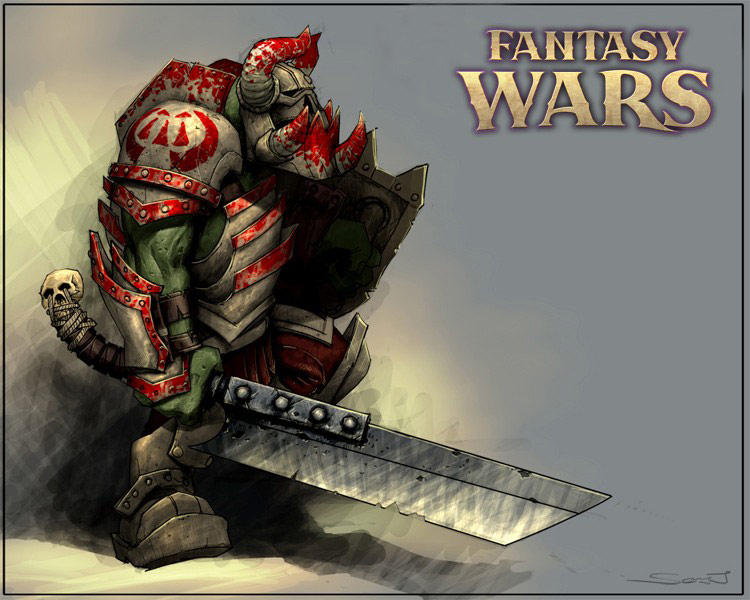 Fantasy Wars Concept Art