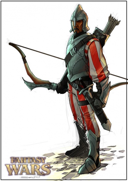 Fantasy Wars Concept Art