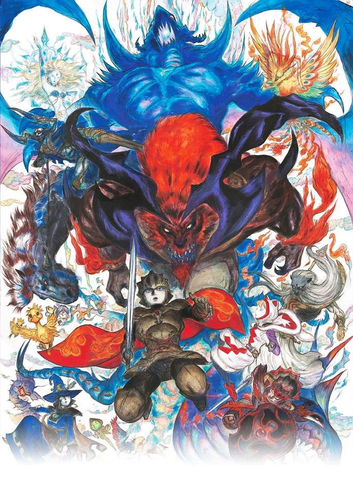 Final Fantasy Explorers Concept Art
