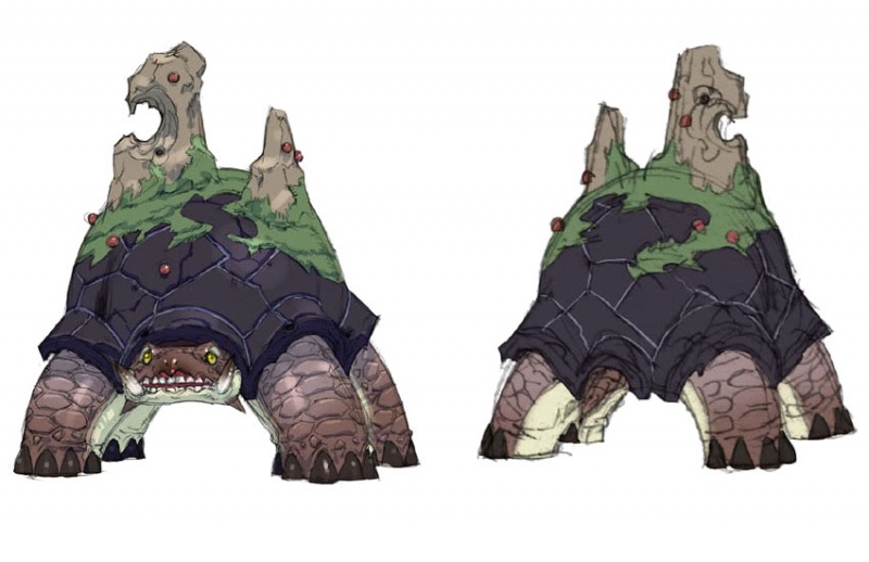 Final Fantasy Monster Concept Art