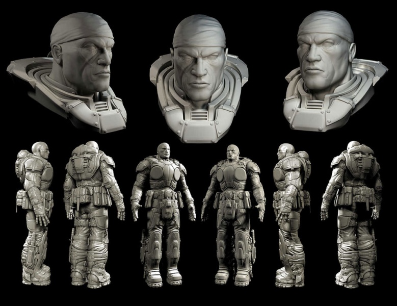 Gears of War Concept Art