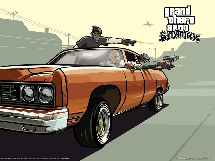 Grand Theft Auto San Andreas Concept Art