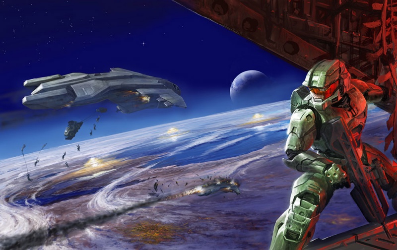 Halo 2 Concept Art