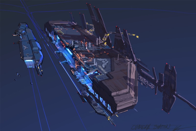 Homeworld 2 Concept Art