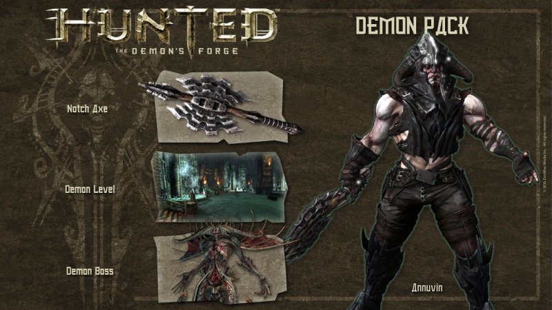 Hunted: The Demon's Forge Concept Art