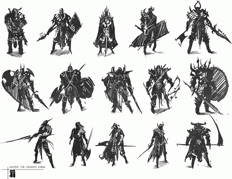 Hunted: The Demon's Forge Concept Art