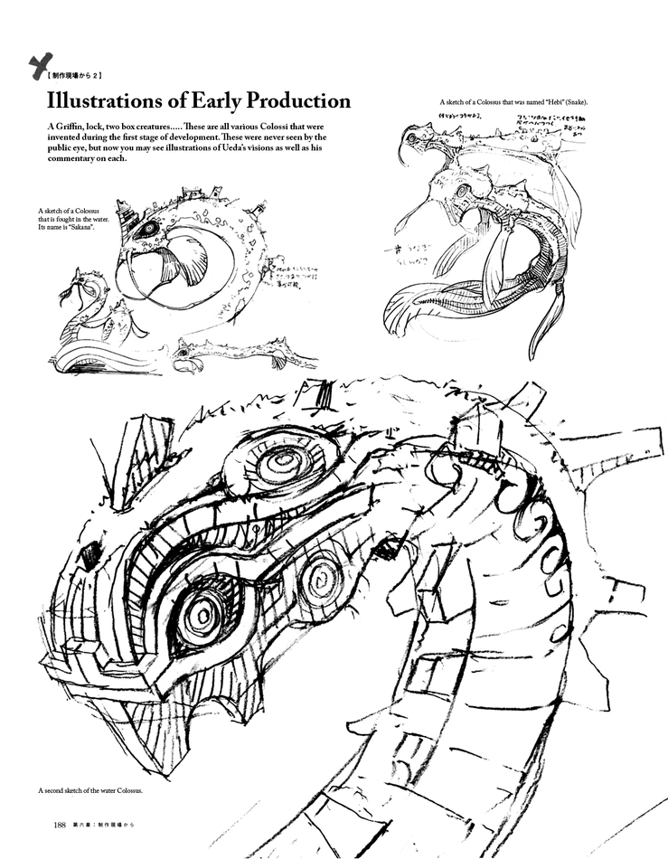 Ico and Shadow of the Colossus: The Collection Concept Art