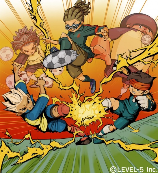 Inazuma Eleven Concept Art