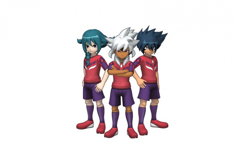Inazuma Eleven Strikers Concept Art