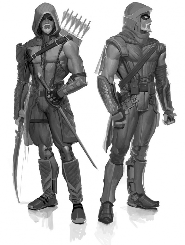 Nightwing Concept Art Injustice