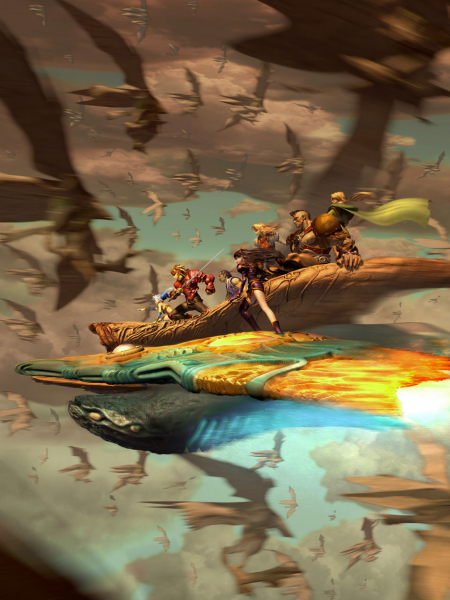 The Legend of Dragoon Concept Art