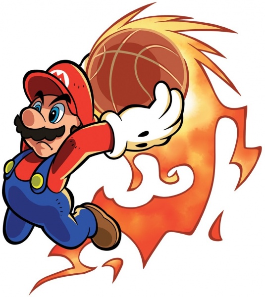 Mario Hoops 3 on 3 Concept Art