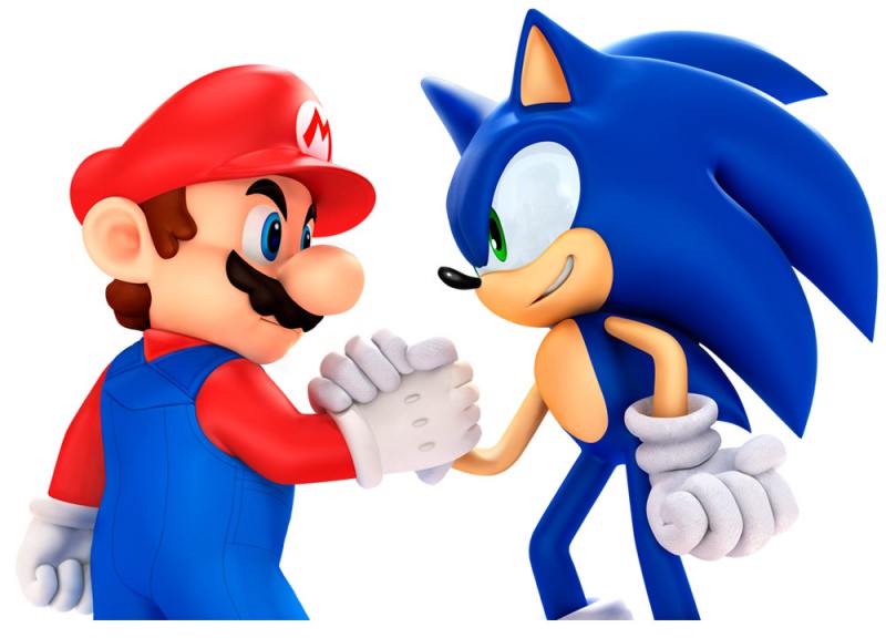 Mario & Sonic at the Olympic Games Concept Art