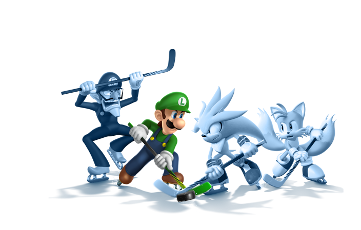 Mario & Sonic at the Sochi 2014 Olympic Winter Games Concept Art