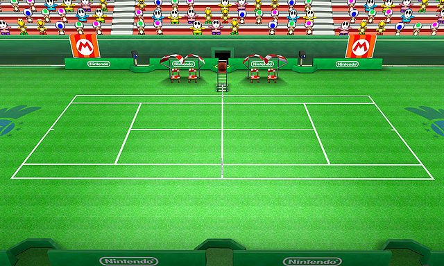 Mario Tennis Open Concept Art