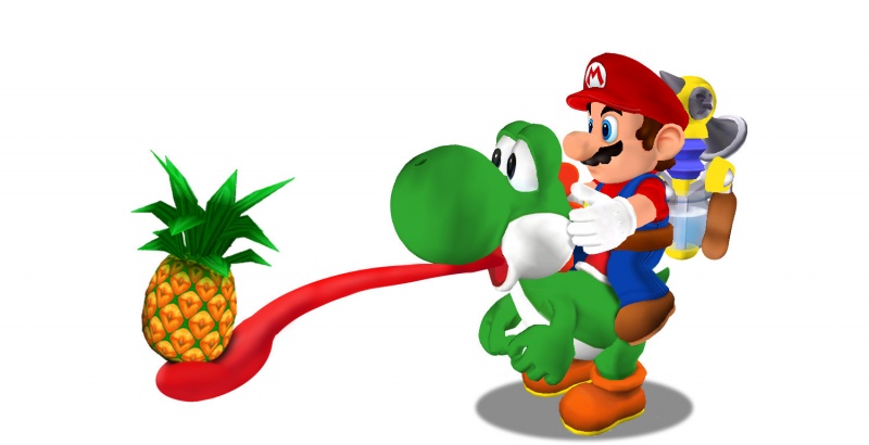 Super Mario Sunshine Concept Art