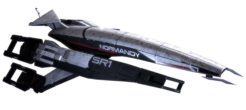 Mass Effect Ship Concept Art
