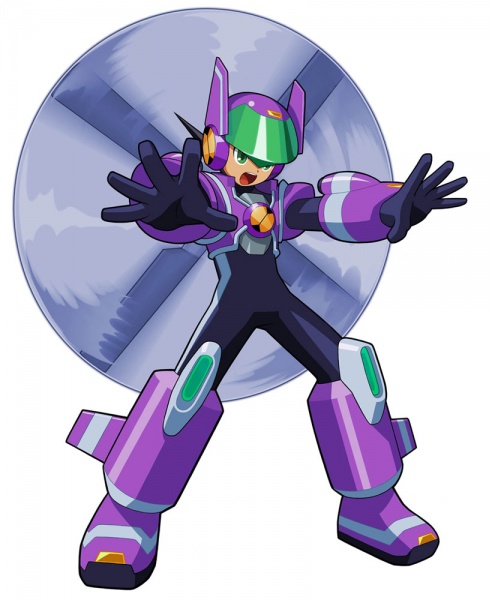 Mega Man Battle Network 5: Double Team Concept Art