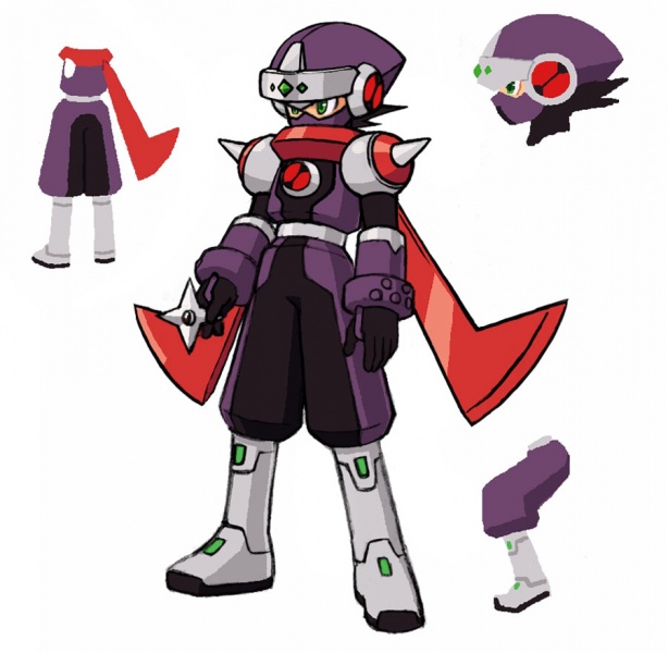Mega Man Battle Network 5: Double Team Concept Art