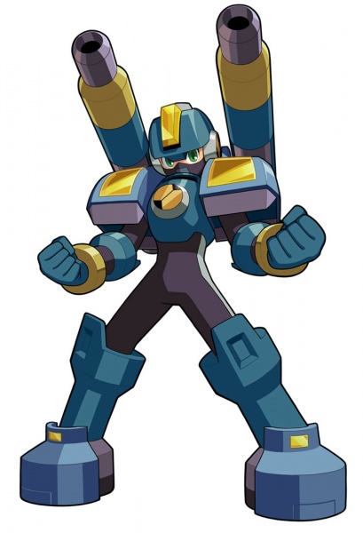 Mega Man Battle Network 5: Double Team Concept Art