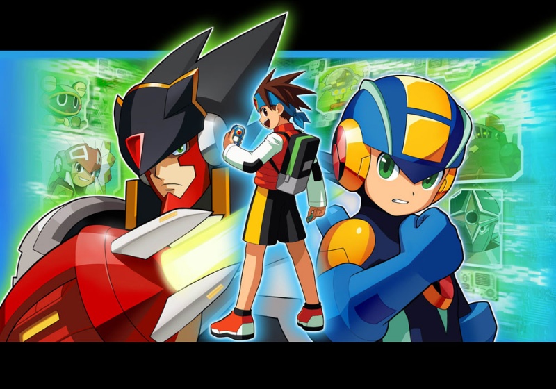 Mega Man Battle Network 5: Double Team Concept Art